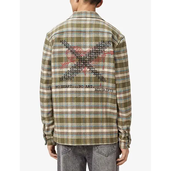 ALLSAINTS Slam Checked Woven Shirt