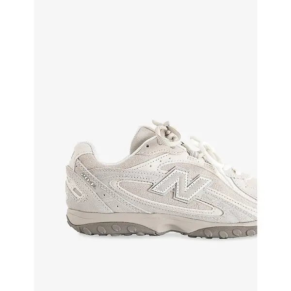 NEW BALANCE Suede And Mesh Trainers - Timberwolf