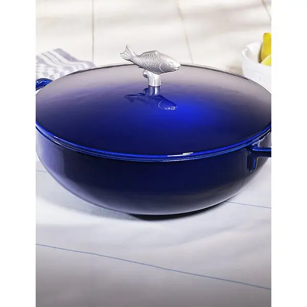STAUB Fish Round Cast-iron Bouillabaisse Pot