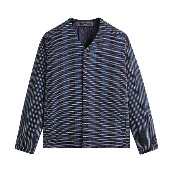 Kith Indigo Stitch Quilted Liner Jacket - Blue