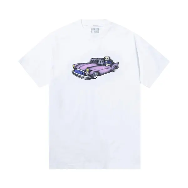 MARKET Lowrider Bear T-shirt - White