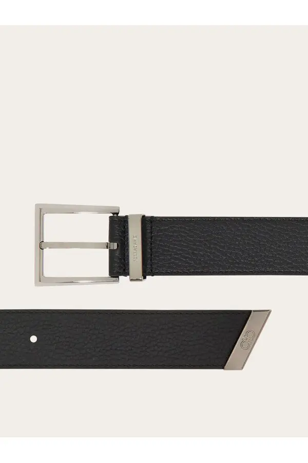 FERRAGAMO Gancini Engraved Belt