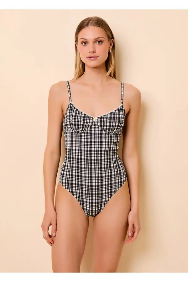 Solid & Striped Taylor One Piece - Black