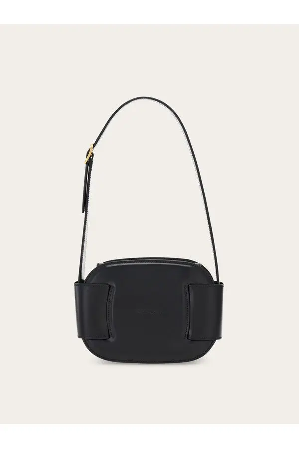 FERRAGAMO Minibag In Calfskin - Black