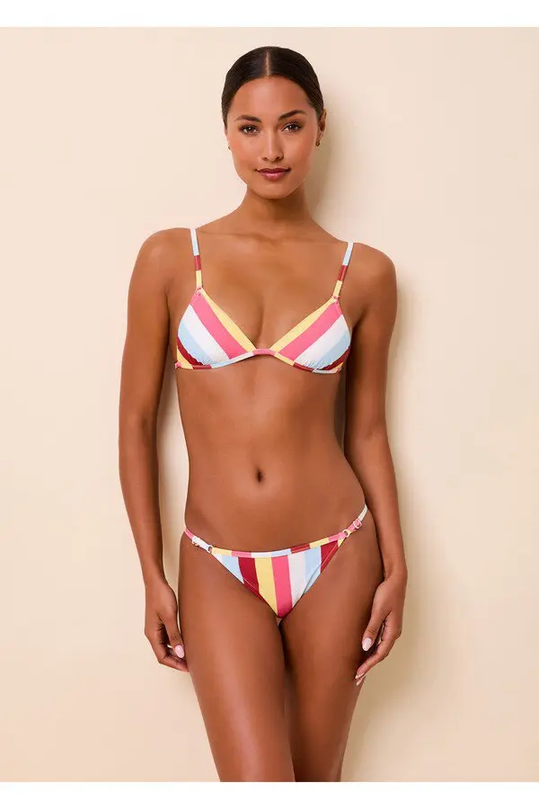 Solid & Striped Lulu Bikini Top Symi - Stripe