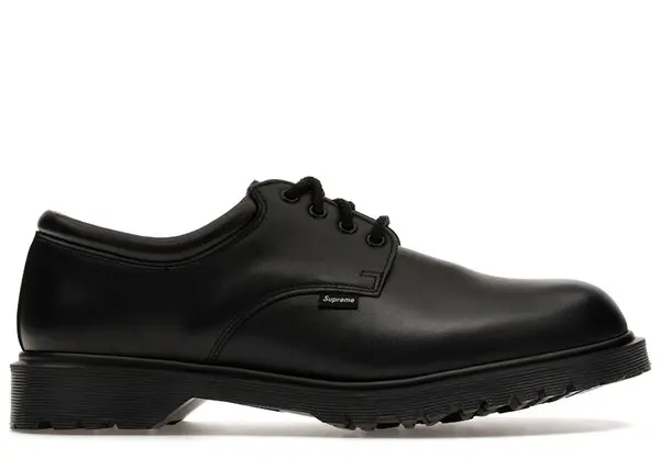 Dr. Martens X Supreme Postal Supreme 4-eye Shoe - Black