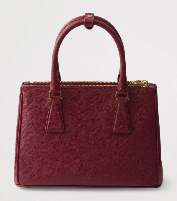 Prada Saffiano Leather Galleria Top-handle Bag - Red
