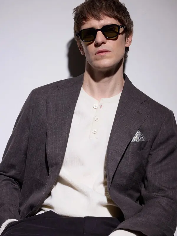SATO Izar Square-frame Acetate Sunglasses