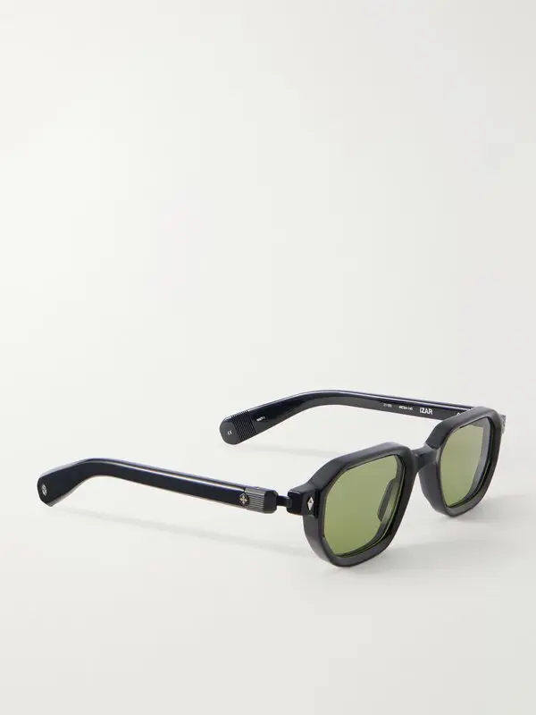 SATO Izar Square-frame Acetate Sunglasses
