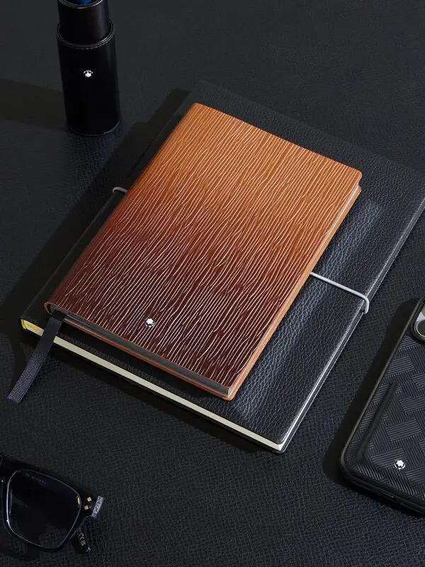 Montblanc Medium Dégradé Corteccia Sfumato Leather Notebook