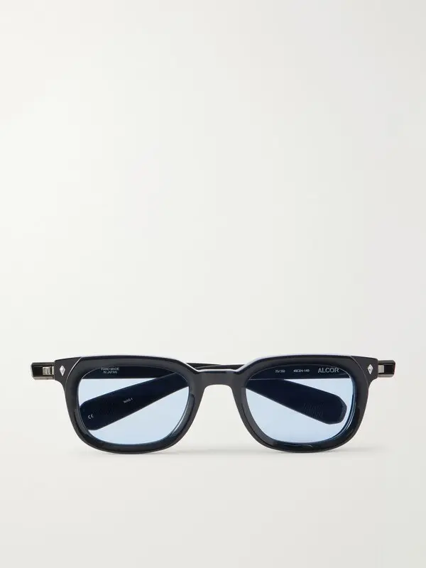 SATO Alcor Acetate Sunglasses - Black
