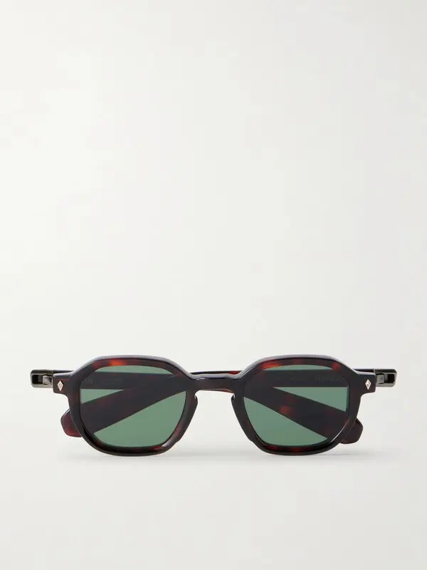 SATO Round Frame Acetate Sunglasses - Tortoiseshell