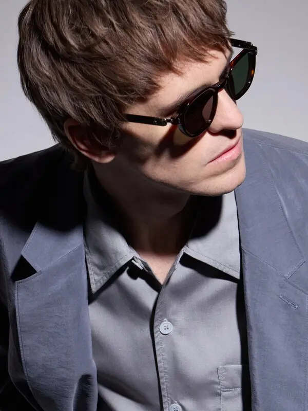 SATO Round Frame Acetate Sunglasses
