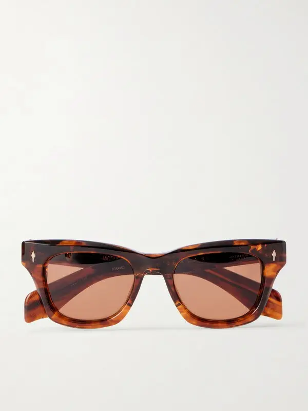 JACQUES MARIE MAGE Dealan Sunglasses - Brown