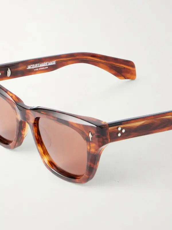 JACQUES MARIE MAGE Dealan Sunglasses - Brown