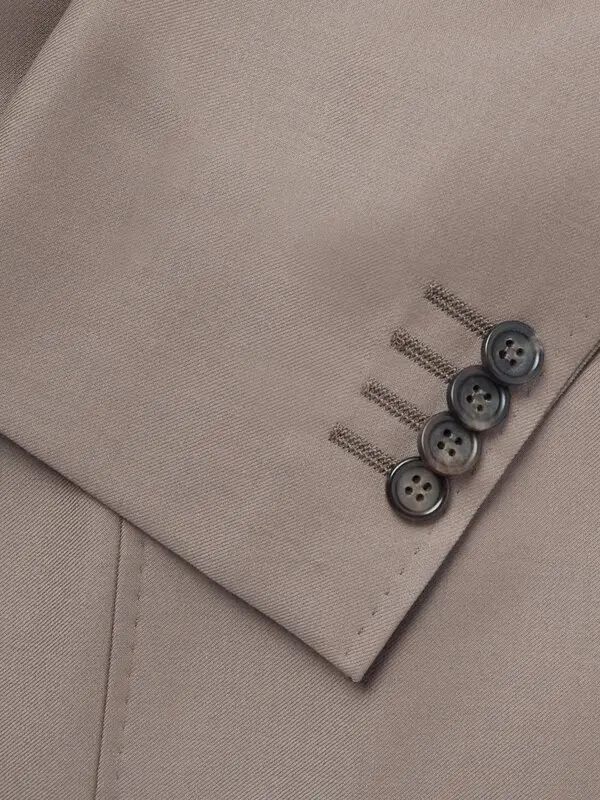 Canali Kei Wool Suit Jacket