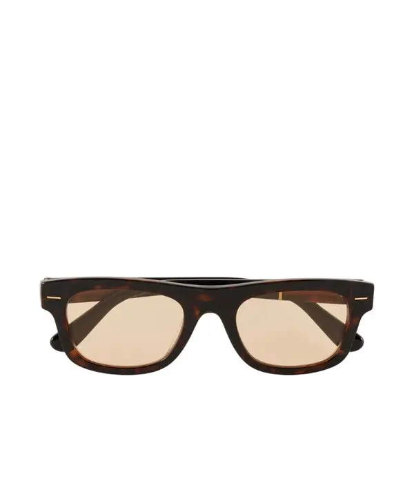 Brunello Cucinelli Square Frame Acetate Sunglasses - Brown