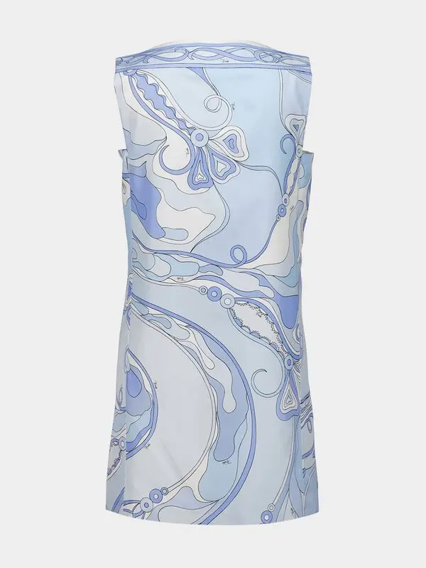 Emilio Pucci Pale Orchidee Silk Mini Dress