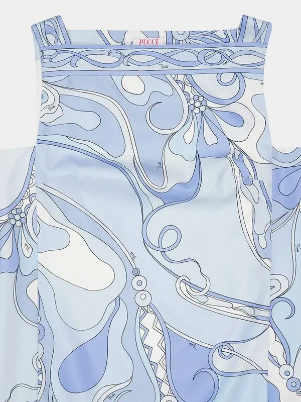 Emilio Pucci Pale Orchidee Silk Mini Dress