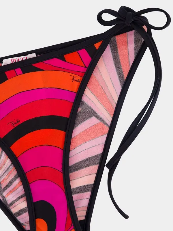 Emilio Pucci Iride Print Bikini Bottom - Pink
