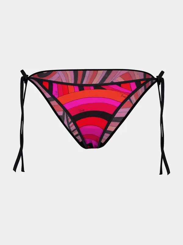 Emilio Pucci Iride Print Bikini Bottom - Pink