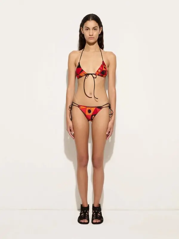 Emilio Pucci Triangle Bikini Top