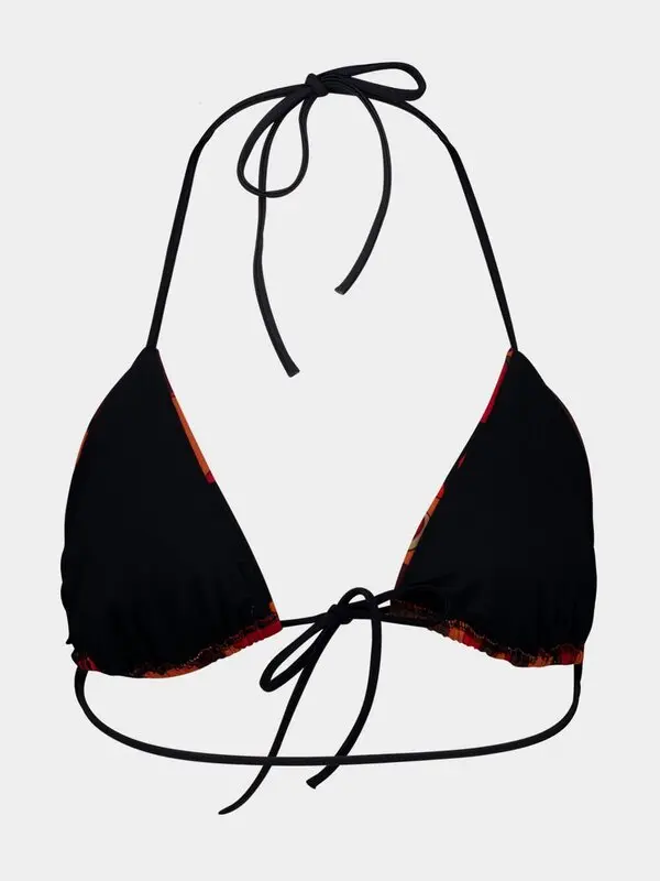 Emilio Pucci Triangle Bikini Top