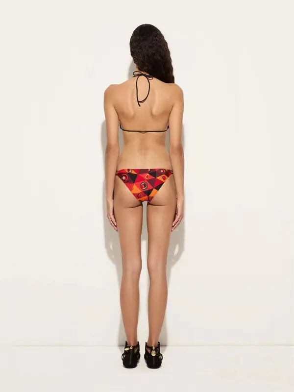 Emilio Pucci Triangle Bikini Top