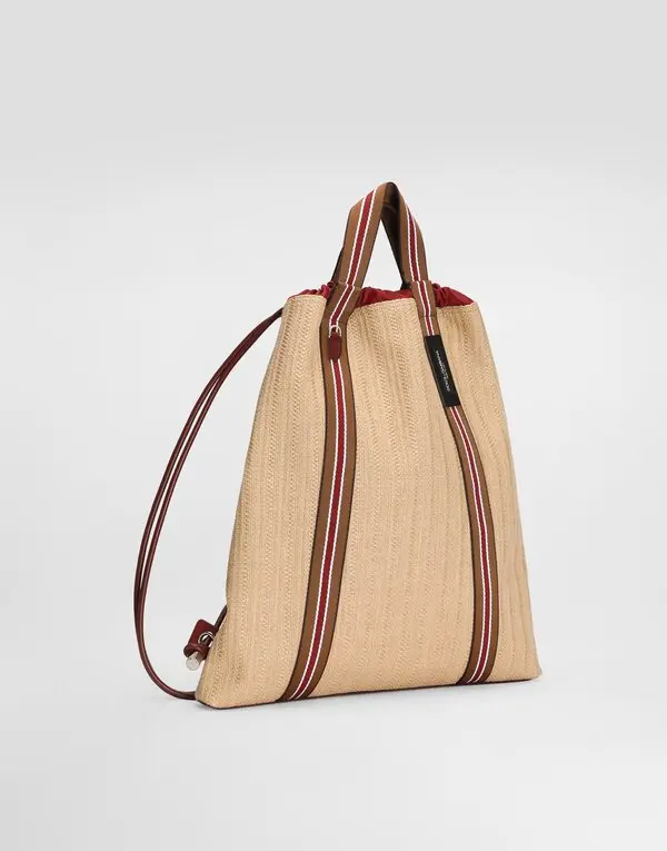 Dolce & Gabbana Essenza Raffia Backpack