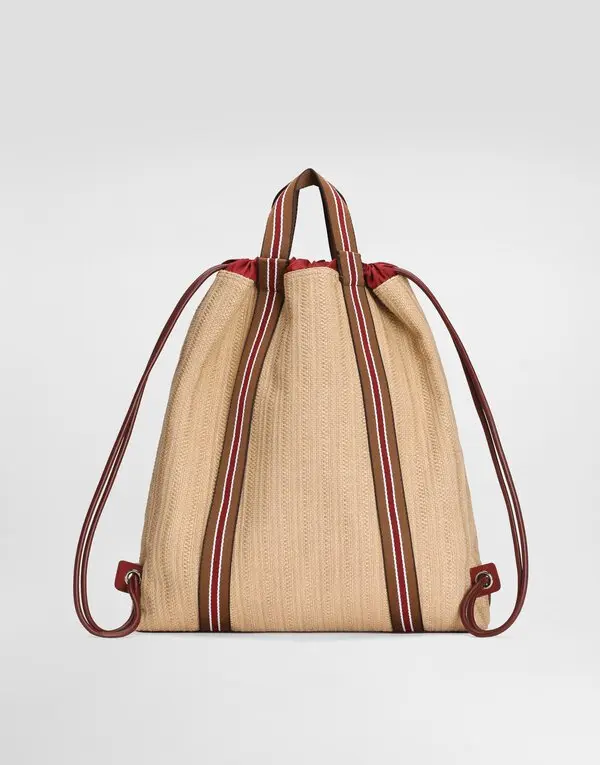 Dolce & Gabbana Essenza Raffia Backpack