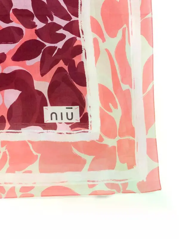 NIU Floral Scarf