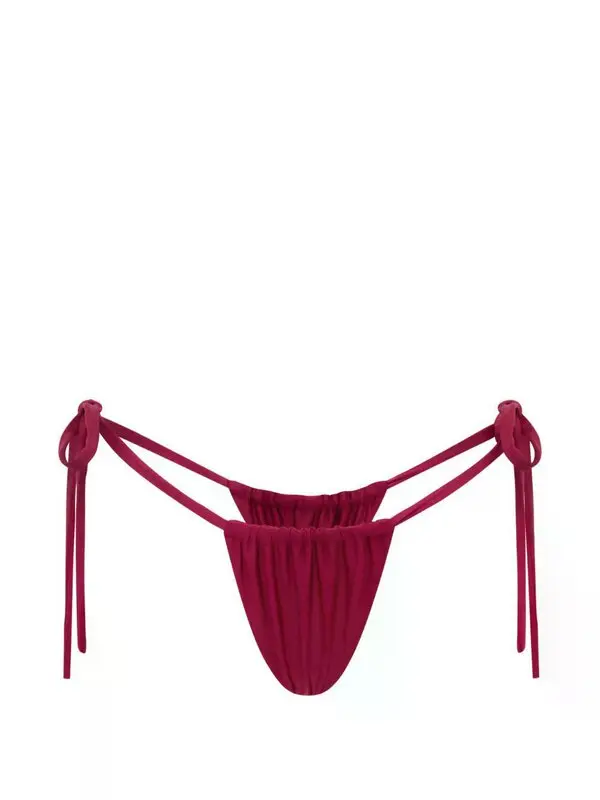 FAE SWIM Birdie Bikini Bottoms - Red