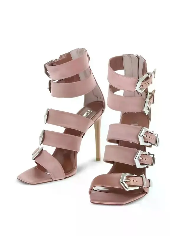 Paris Texas Ursula Buckle-strap Sandals