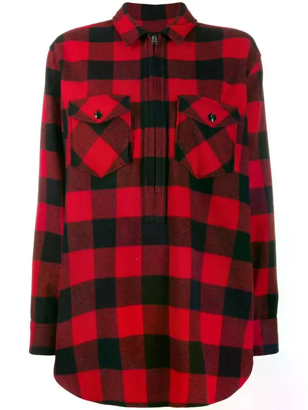 Woolrich Buffalo Print Shirt - Black