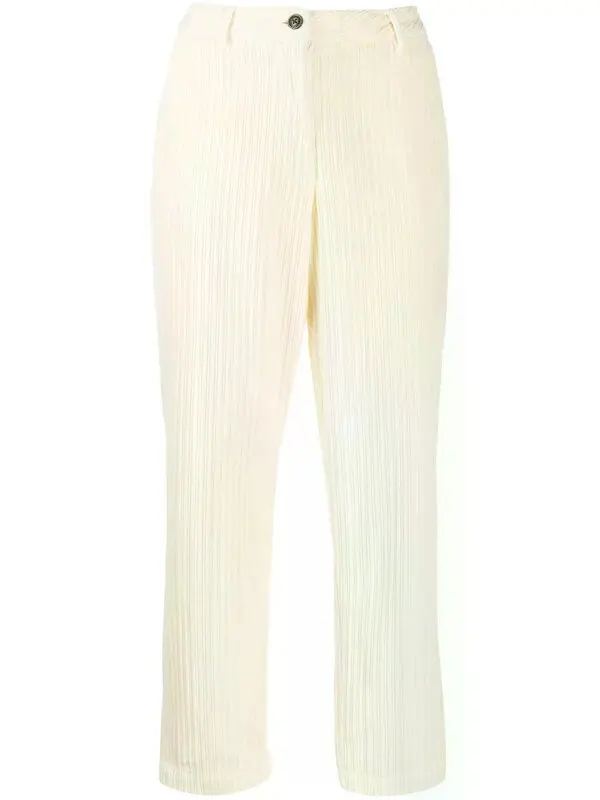 Woolrich Cropped Corduroy Trousers - Neutrals