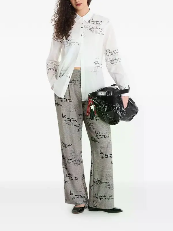 Desigual Handwritten Print Shirt
