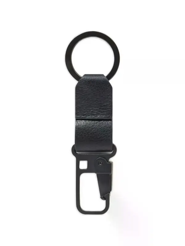 PIQUADRO Carabiner Leather Keyring