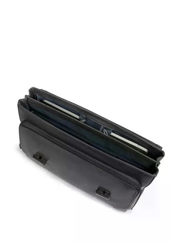 PIQUADRO Leather Laptop Briefcase