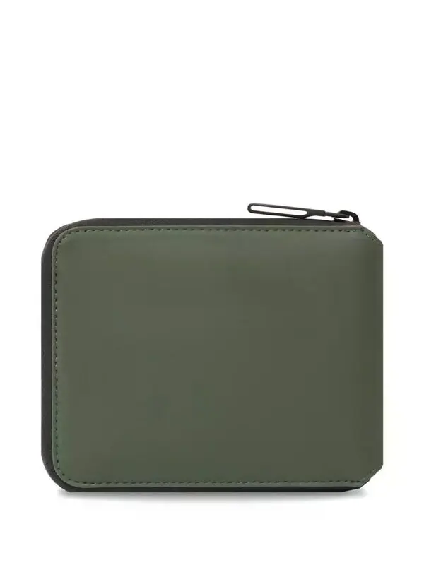 PIQUADRO Rubberised Zip-around Wallet