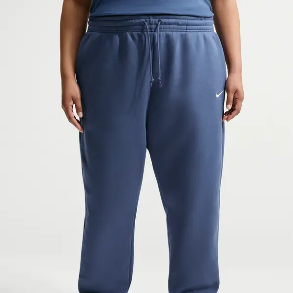 Nike Phoenix Fleece High-waisted Oversized Sweatpants - Blue