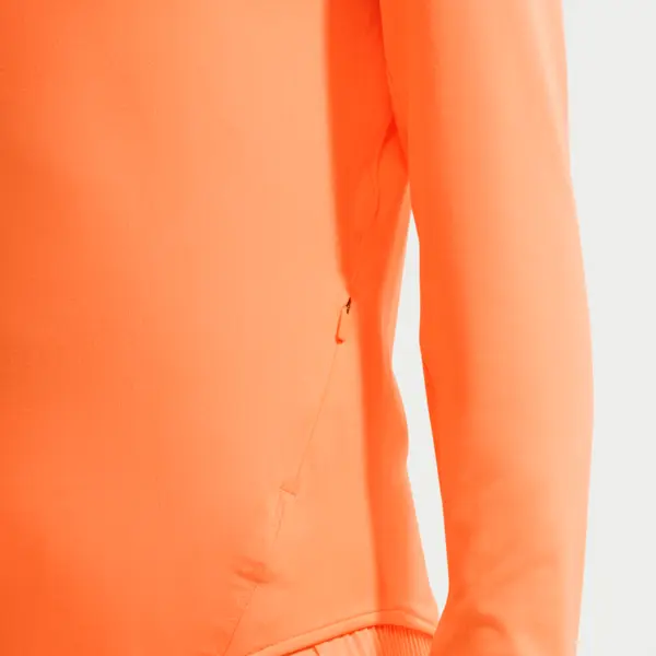 Nike Swift Dri-fit Uv 1/4-zip Running Top - Orange