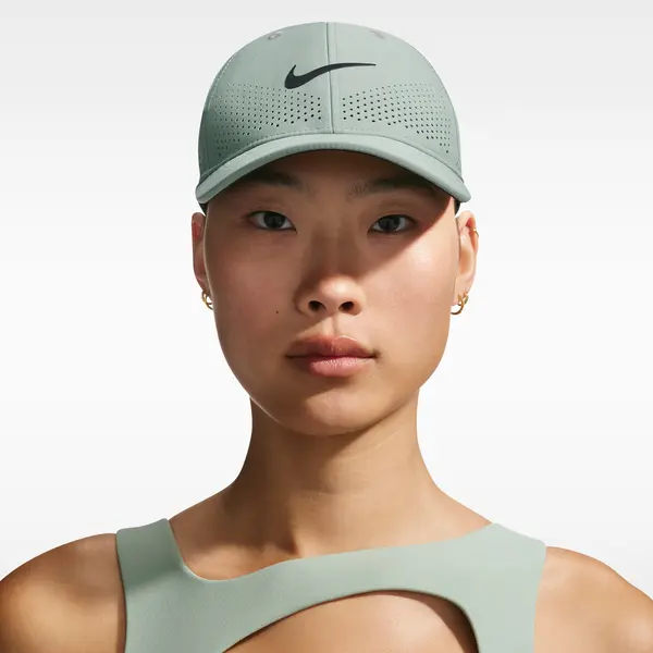 Nike Dri-fit Adv Club Structured Swoosh Cap - Green