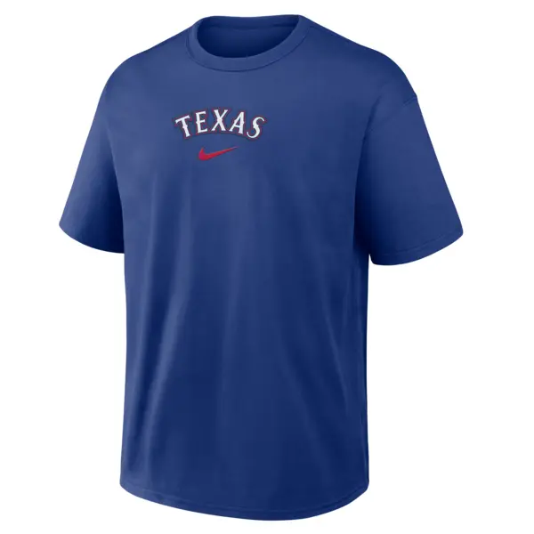 Nike Texas Rangers City Name Max90 Mlb T-shirt - Blue