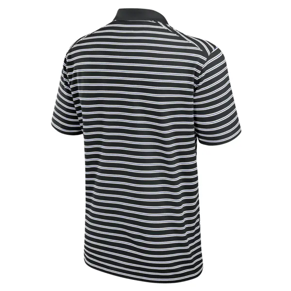 Nike New York Mets Cooperstown Striped Victory Dri-fit Mlb Polo - Black