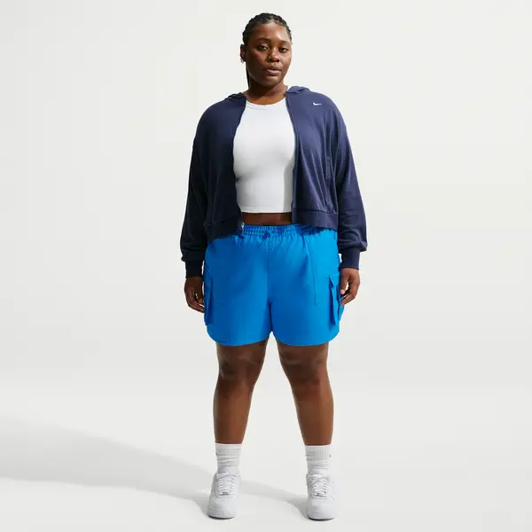 Nike Loose Mid-rise 5" Cargo Shorts - Blue