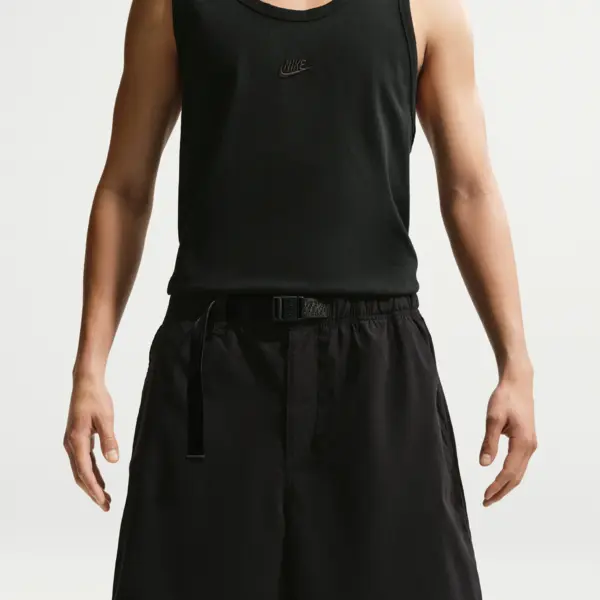 Nike Skate Shorts With Belted Waist - Black
