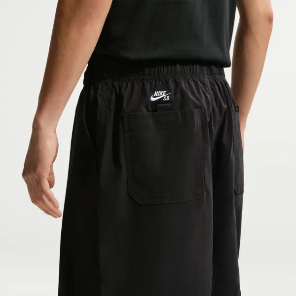 Nike Skate Shorts With Belted Waist - Black