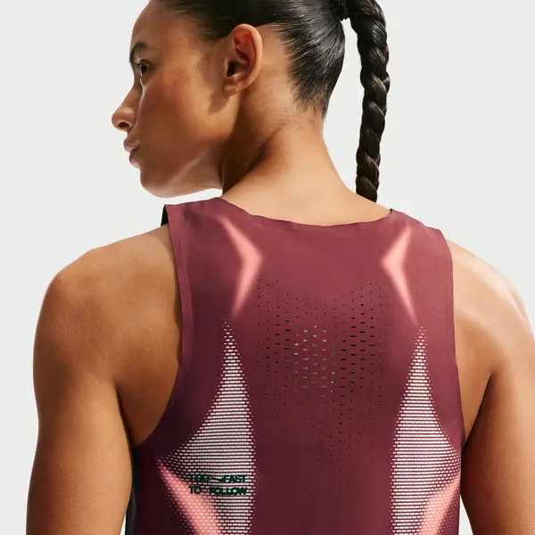 Nike Aeroswift Dri-fit Adv Cropped Tank Top - Red