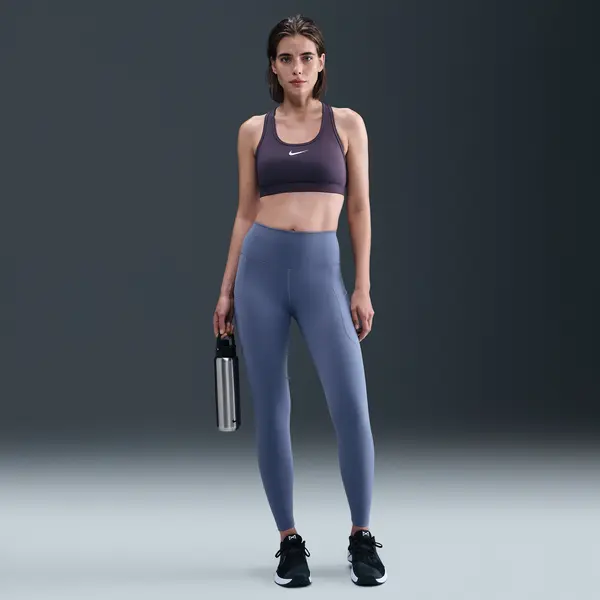 Nike High-waisted 7/8 Leggings With Pockets - Blue