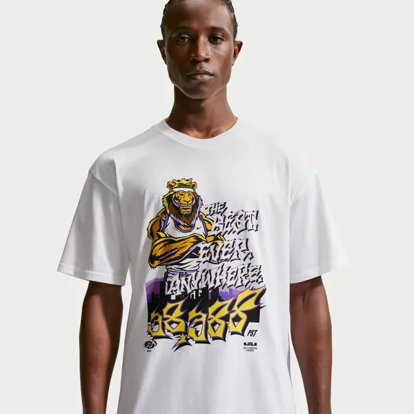 Nike Lebron "for The Record" Basketball T-shirt